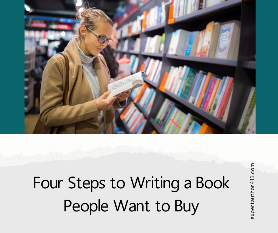 Four Steps to Writing a Book That sells | Expert Author Info